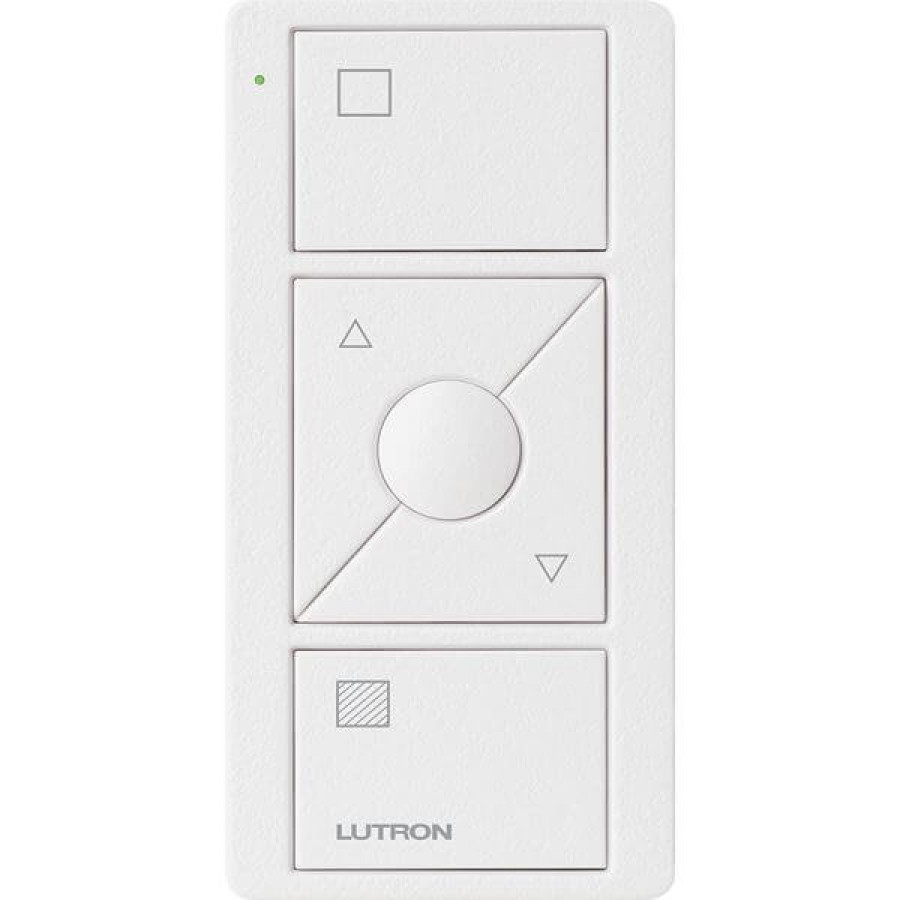 Lutron Pico RF 3 Button Control with Raise/Lower (Black) (Shades Icons ...
